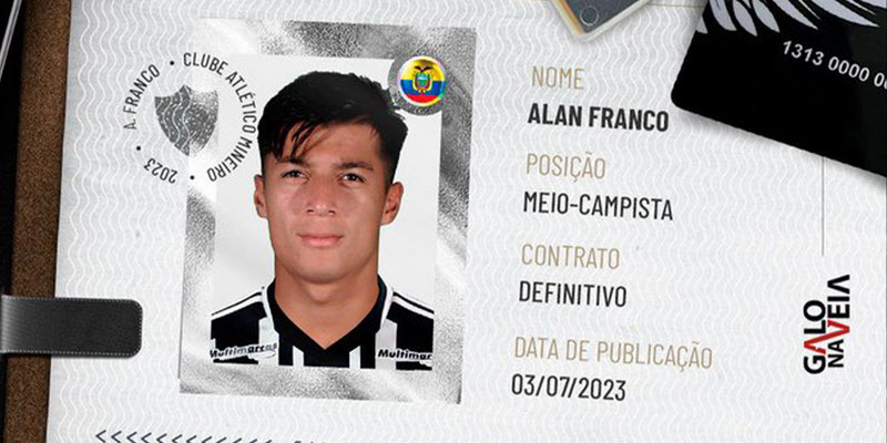 | ALAN FRANCO ENTRA EN LOS PLANES DEL ATLÉTICO MINEIRO | El Canal del ...